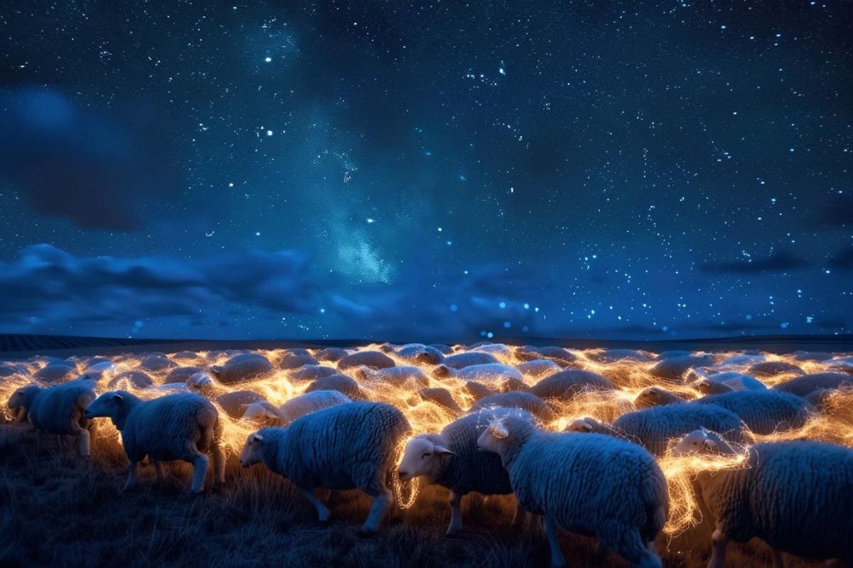 Shocking : CERN scientists reveal sheep flocking actually caused by ...